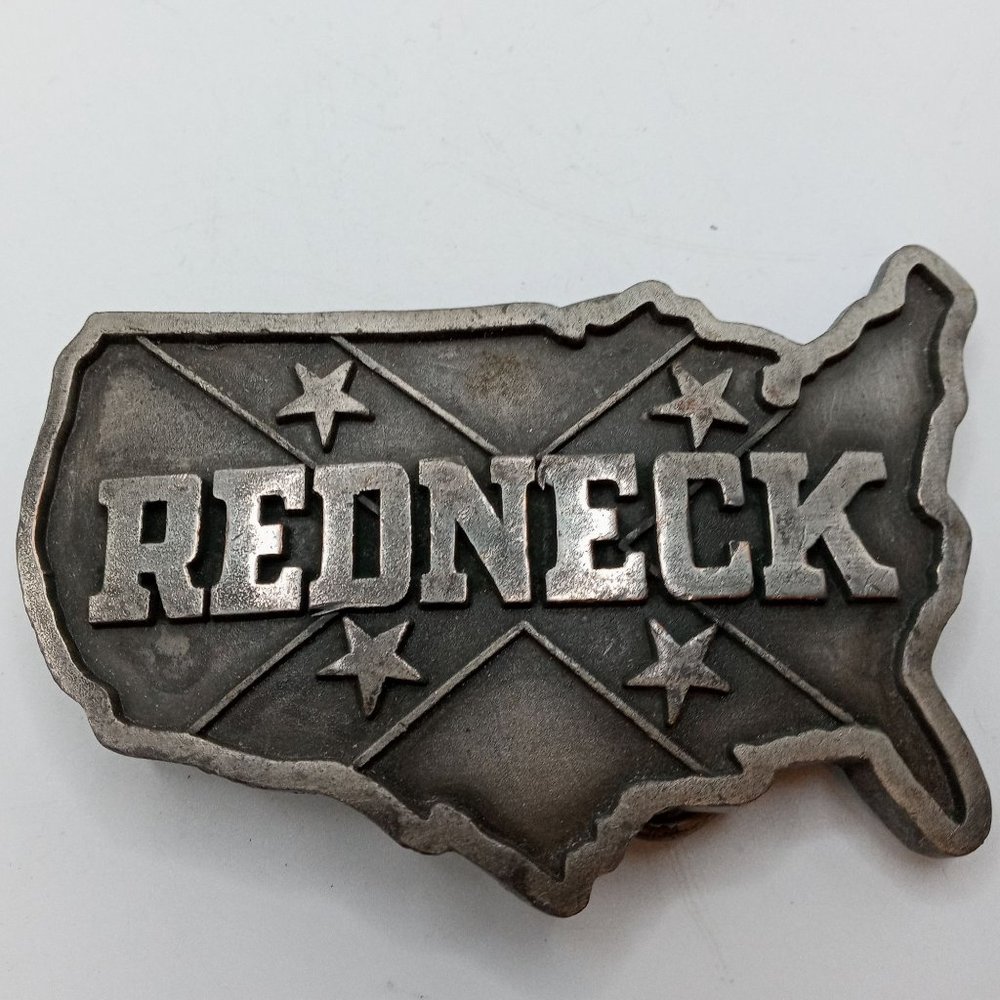 1980 Redneck Belt Buckle Vintage Cowboy Western Wear … - Gem